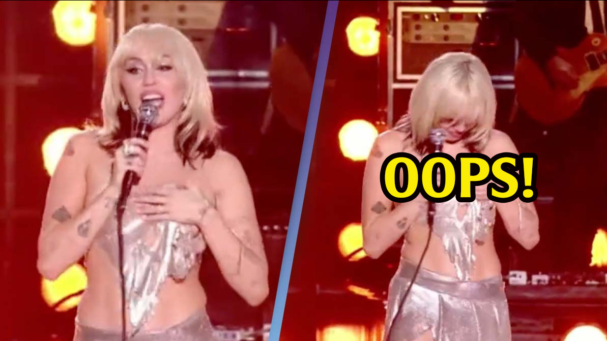 Miley Cyrus Reflects on Her Top Falling Off on Live TV: "Show Your Boobs and You Get Renewed" - News