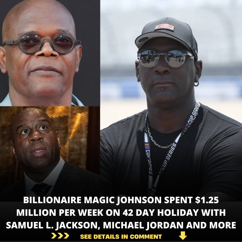 BILLIONAIRE MAGIC JOHNSON SPENT $1.25 MILLION PER WEEK ON 42 DAY ...