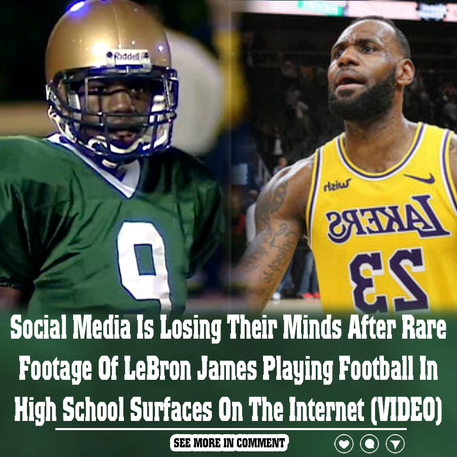 Social Media Is Losing Their Minds After Rare Footage Of LeBron James ...