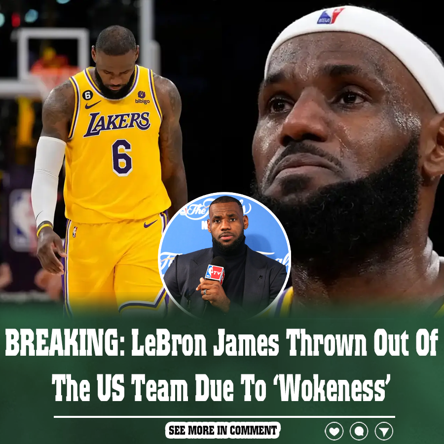 LeBron James is ousted from the US team, with officials citing his ...
