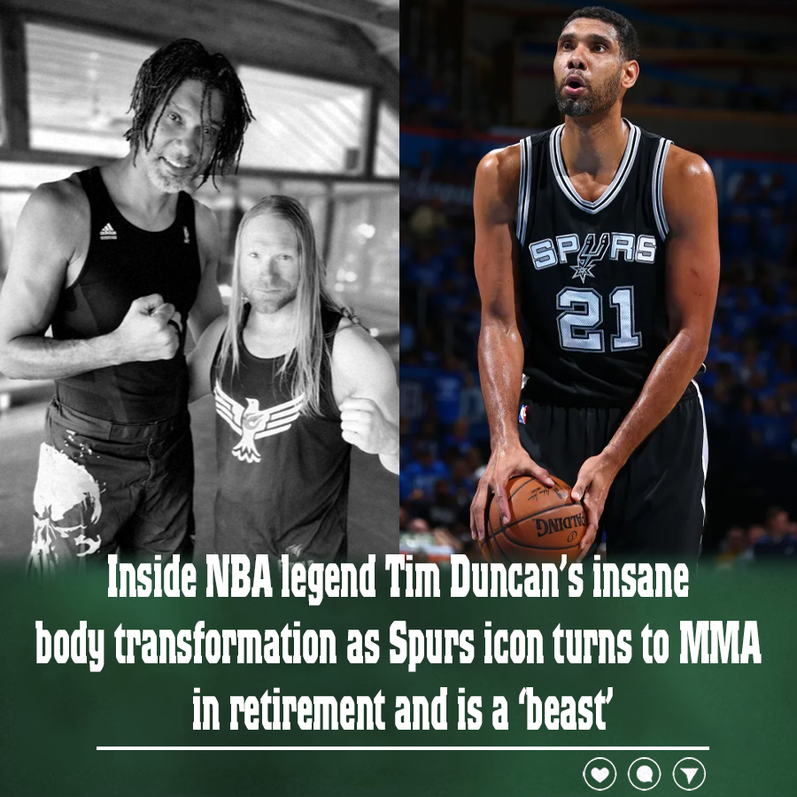Inside NBA legend Tim Duncan’s insane body transformation as Spurs icon ...