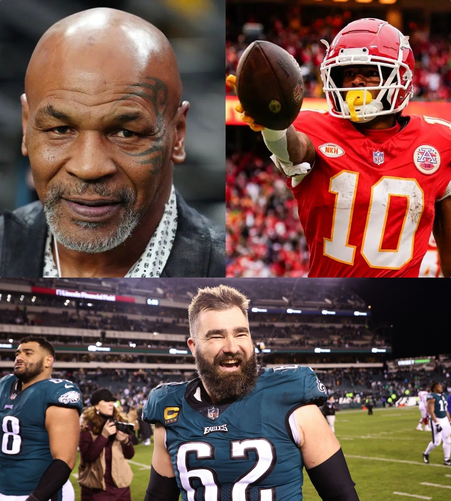 Jason Kelce Hilariously Compares Isiah Pacheco’s Aggressive Running ...