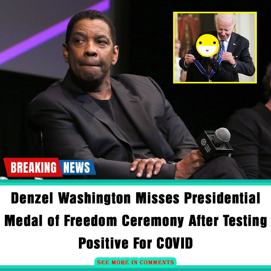 Denzel Washington Misses Presidential Medal of Freedom Ceremony After ...