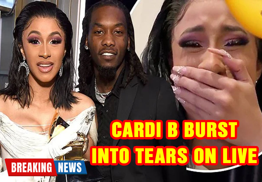 Cardi B breaks down crying on Live while Offset is in Miami with new ...