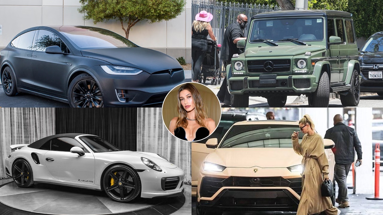 Hailey Bieber and her valuable cars are more expensive than ex-lover ...