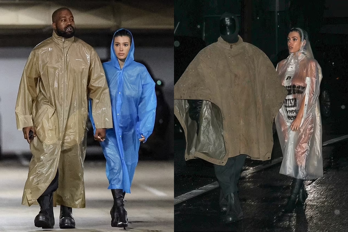 Bianca Censori struggles to protect her modesty as she goes N.U.DE ...