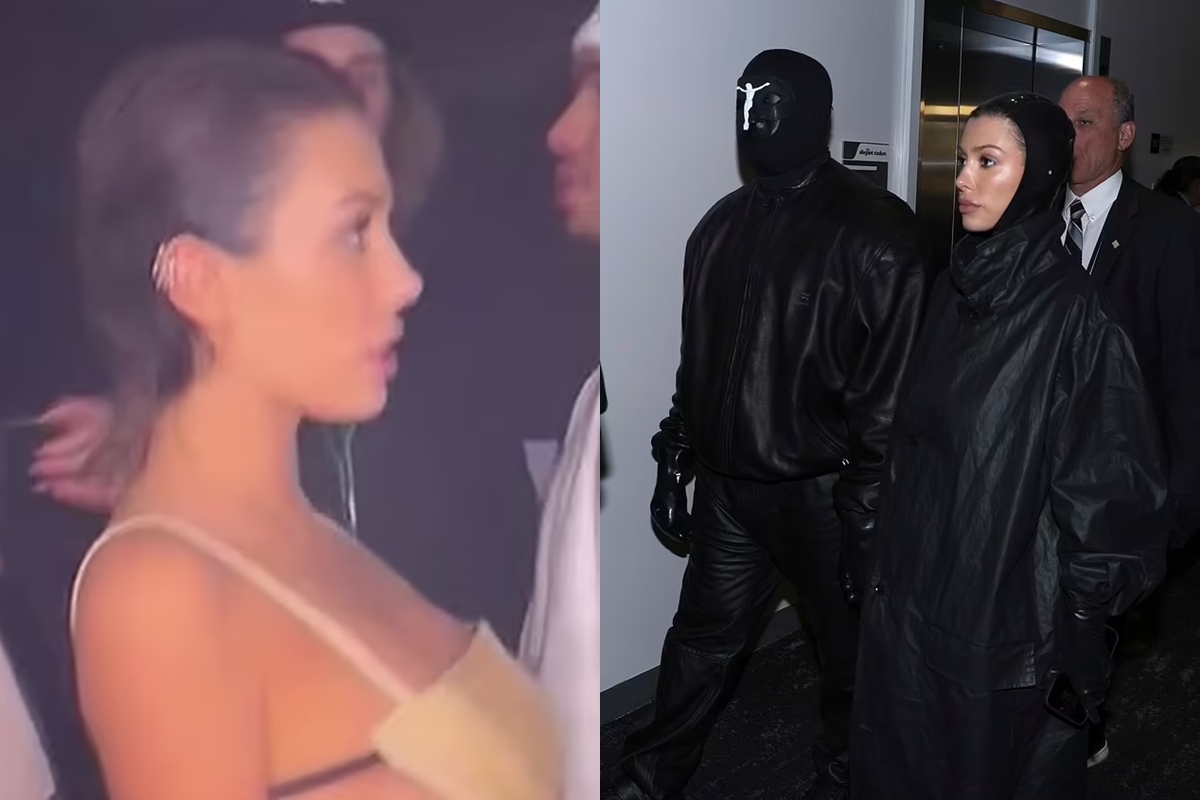 Kanye West's wife Bianca Censori goes nearly N.A.KED in VERY risque ...