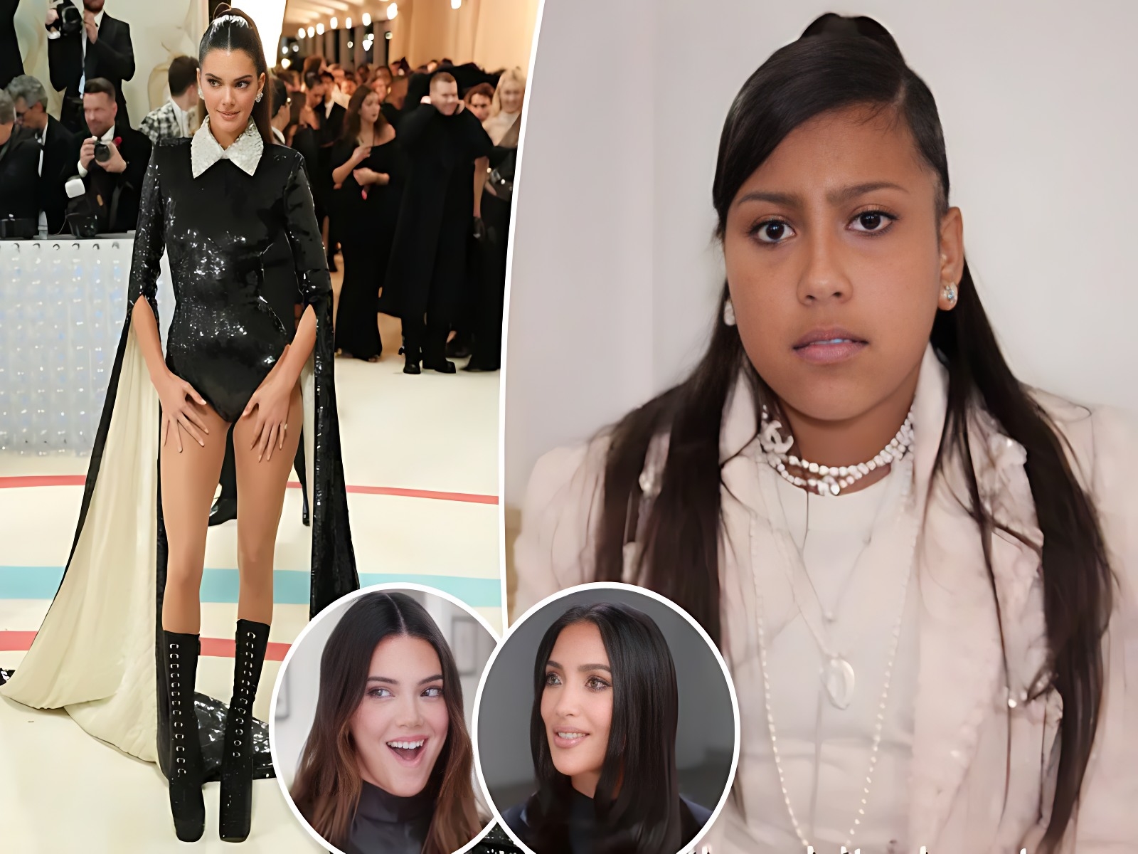 North West expressed a harsh attitude towards Kendall Jenner's mother ...