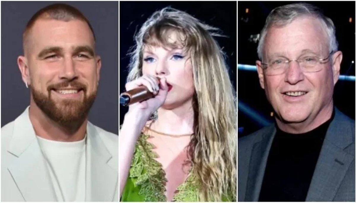 Taylor Swift’s father dodges question about if he expects Travis Kelce to ask for his blessing ...