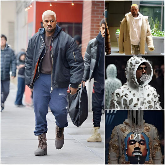 Kanye West Unveiled His Distinctive Fashion Collection At A Paris ...