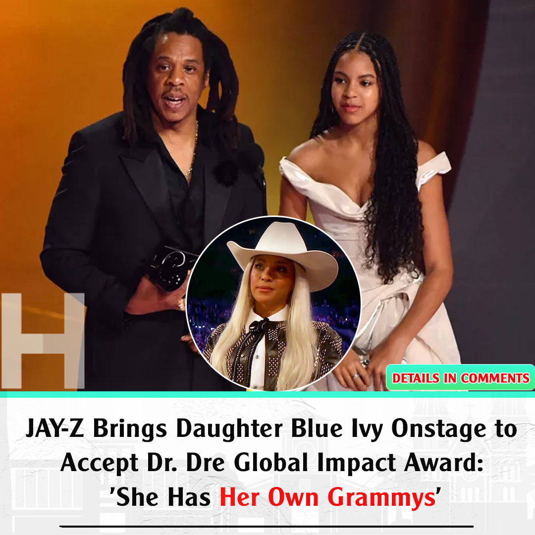 JAY-Z Brings Daughter Blue Ivy Onstage to Accept Dr. Dre Global Impact Award: 'She Has Her Own ...