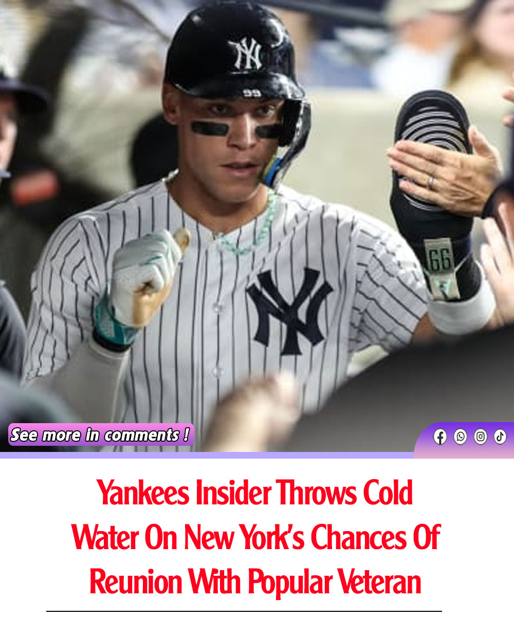 Yankees Insider Throws Cold Water On New York's Chances Of Reunion With ...