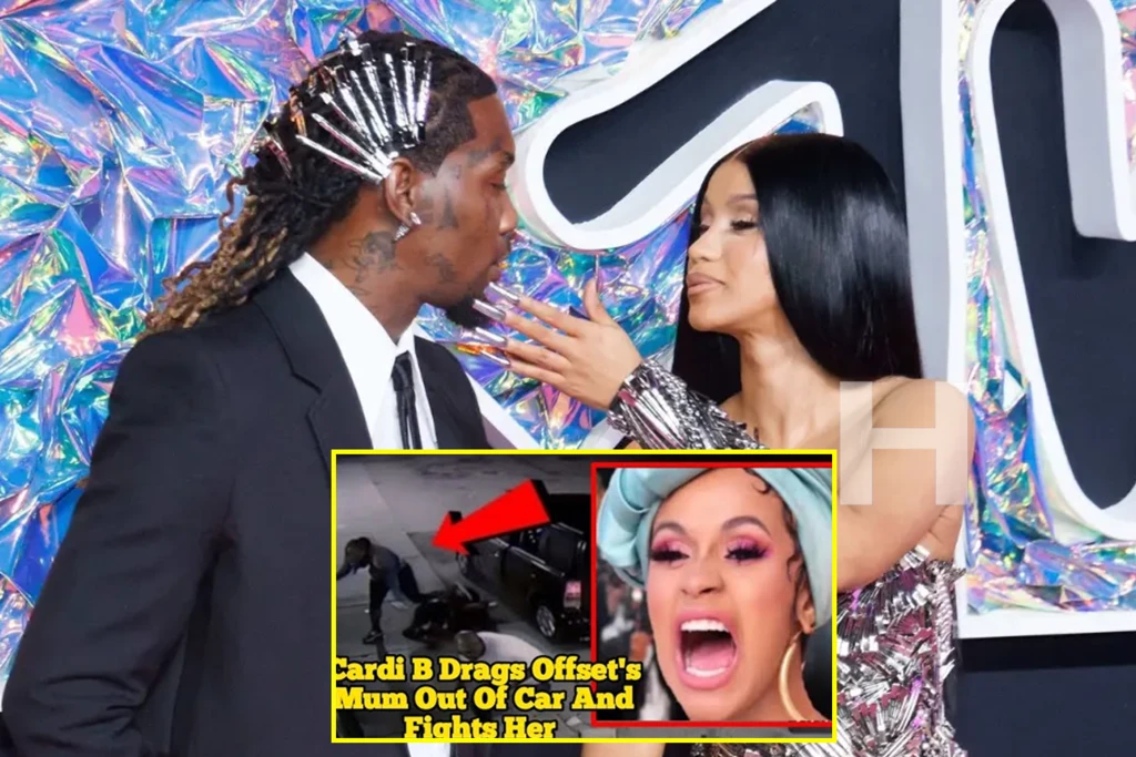 Cardi B Stops Offset's Mum Car, Dragged Her Out Of The Car & Brutally ...
