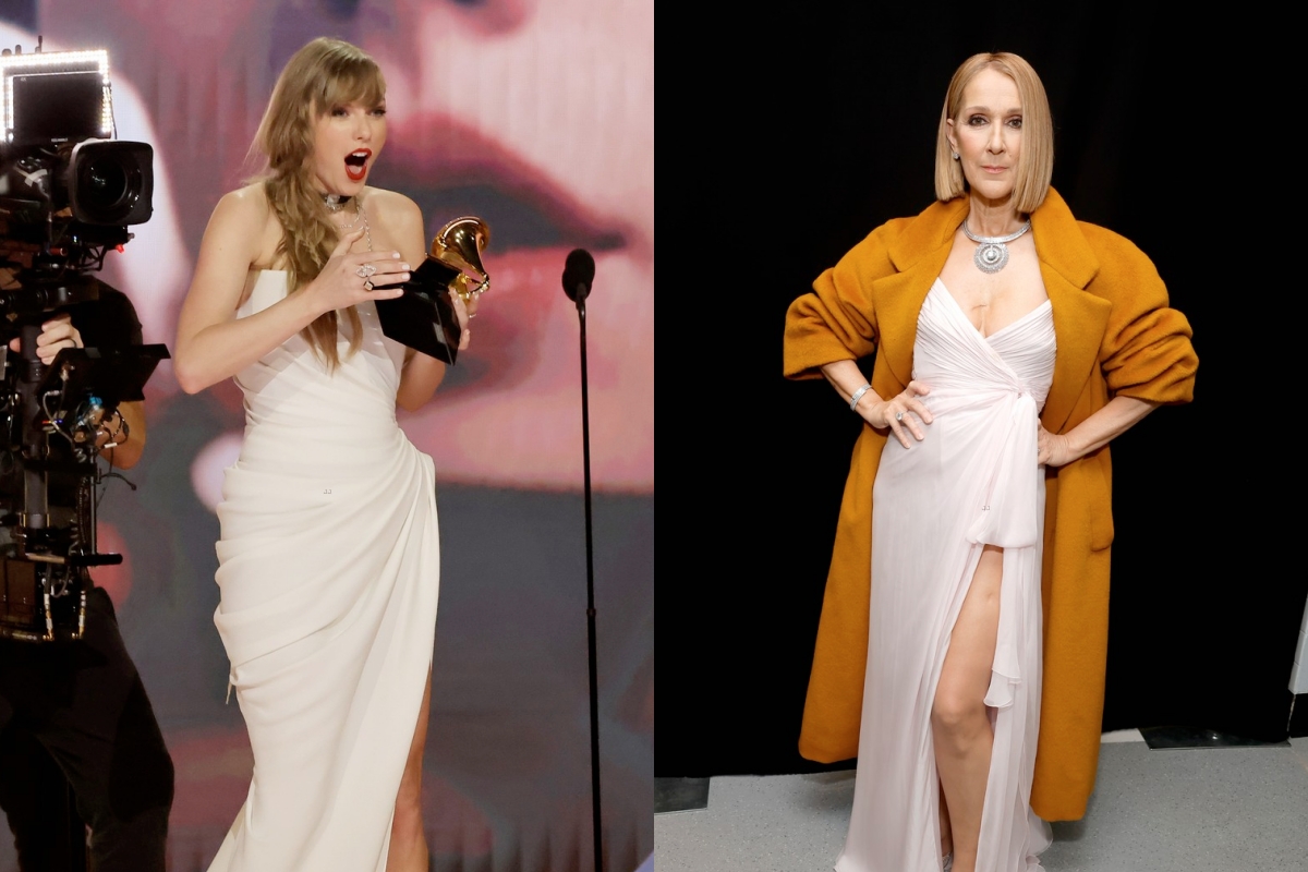 Taylor Swift Squashes Celine Dion Grammys Snub Rumors With Backstage Picture - News