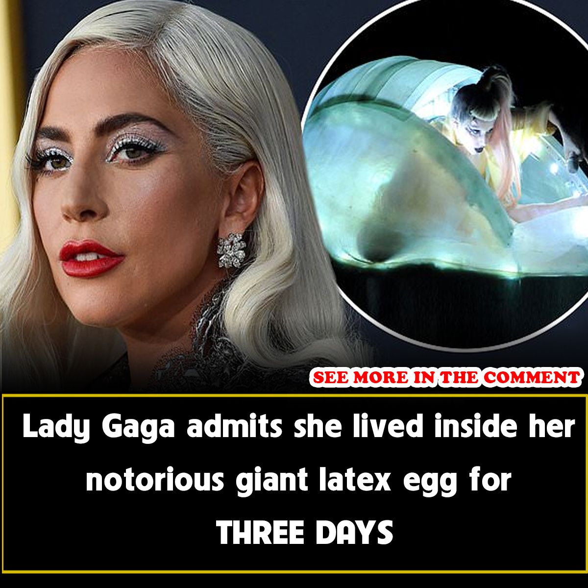 (X) 'I really wanted to be with myself': Lady Gaga admits she lived ...