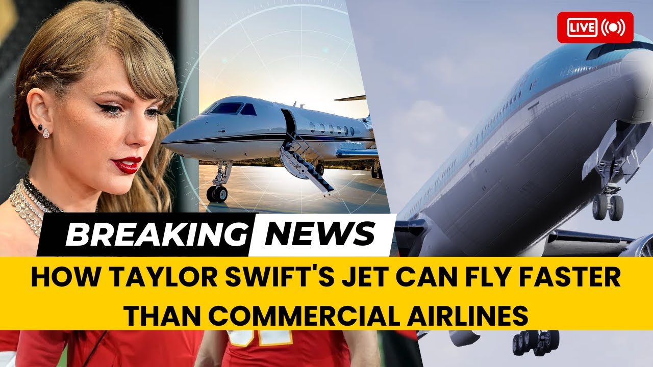 How Taylor Swift’s Jet Surpasses Commercial Air Travel Speeds!? - News