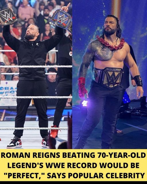 (xt) Roman Reigns breaks 47-year-old record to surpass legend: Updated list of longest WWE world ...