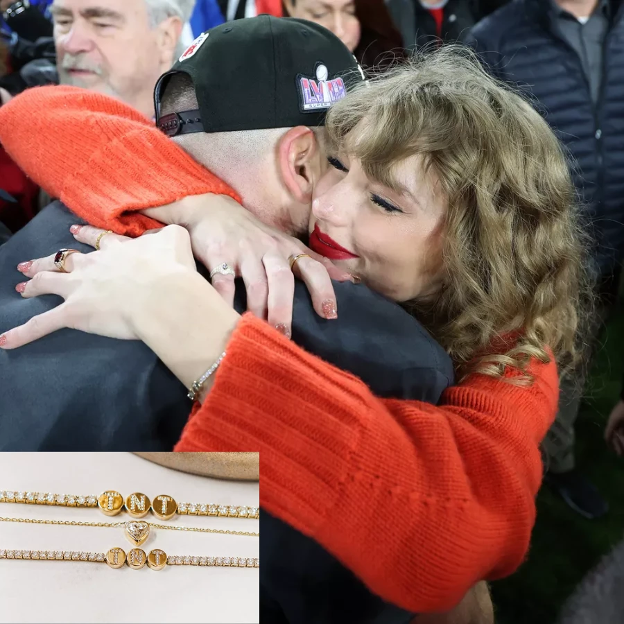 Taylor Swift and Travis Kelce's Matching Diamond 'TNT' Bracelets ...