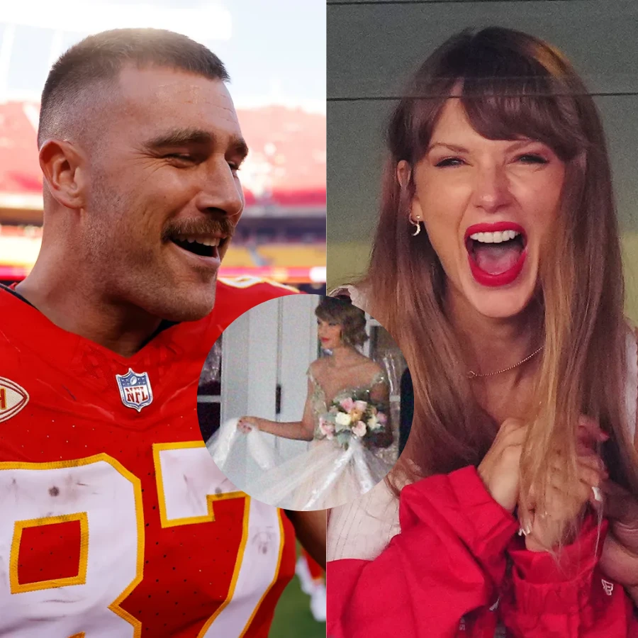 Travis Kelce thinks “cranky” NFL fans are finally coming around to his romance with Taylor Swift ...