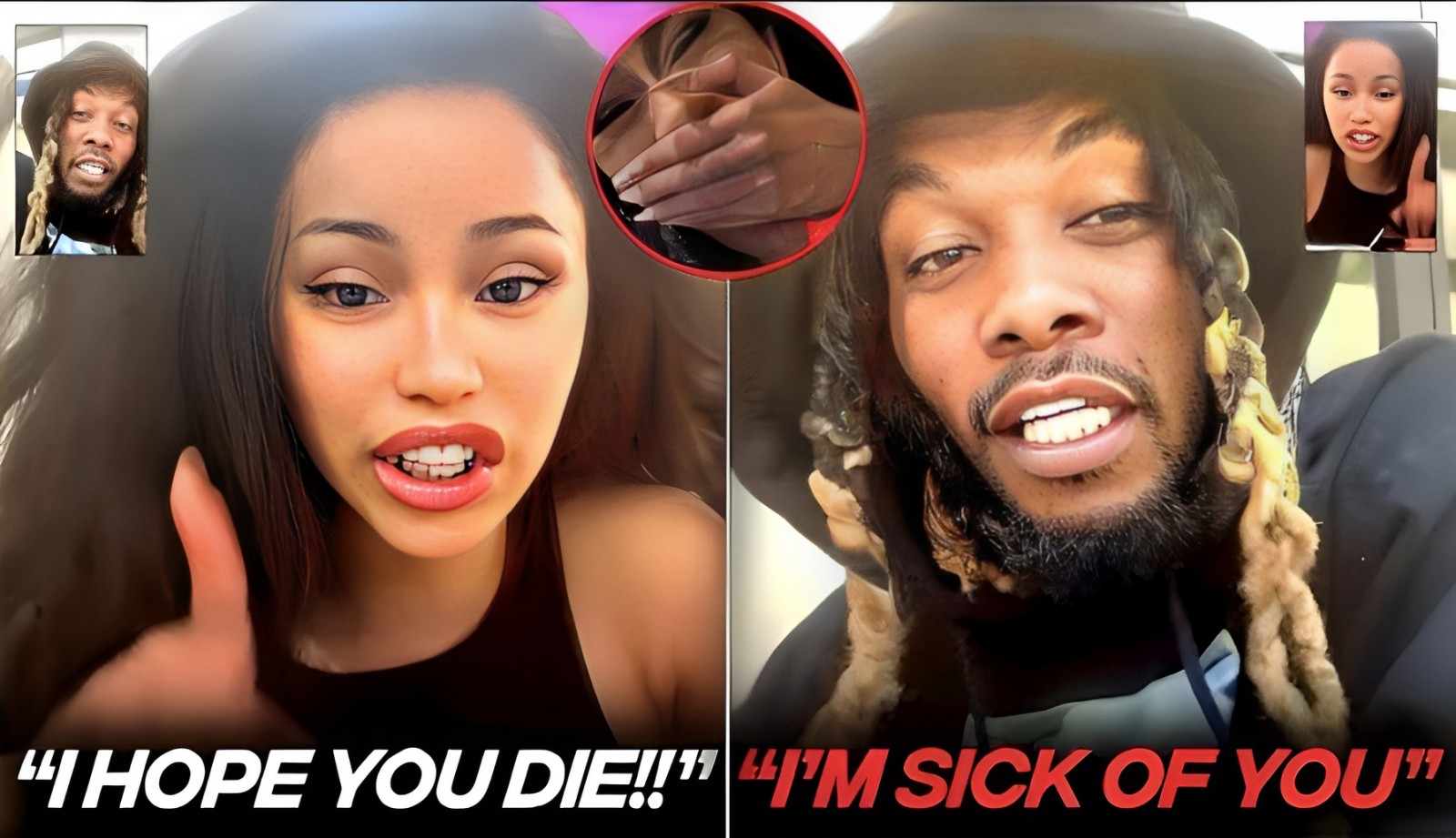 (X) Offset exposed his new relationship with Jade after Cardi’s words ...