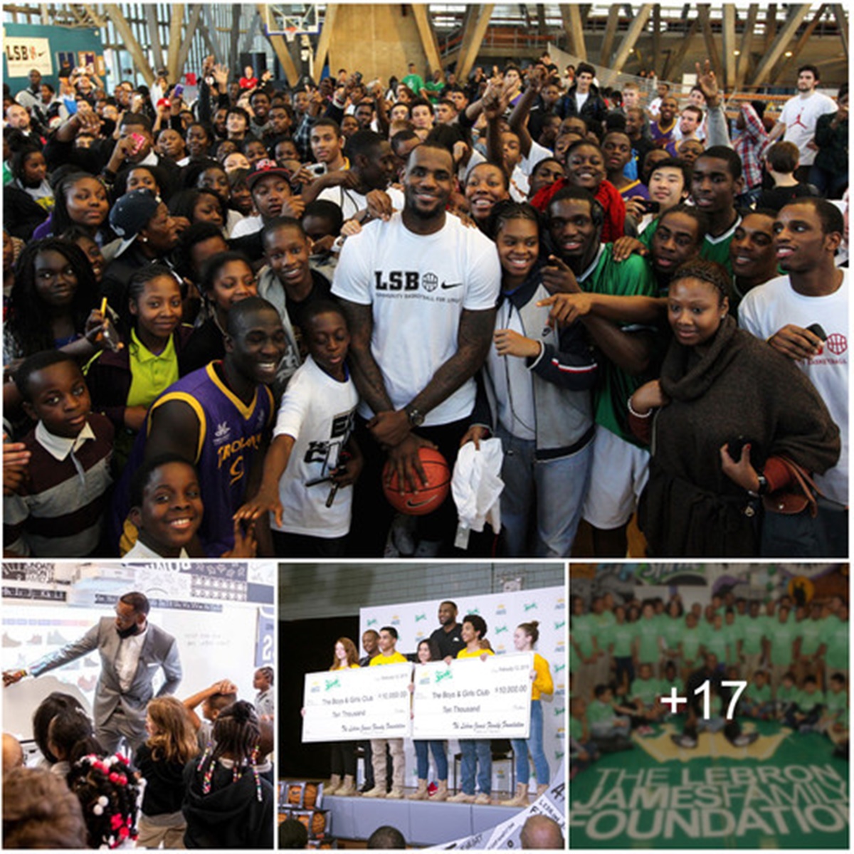 LeBron James Exemplifying the Spirit of Philanthropy and Kindness - News