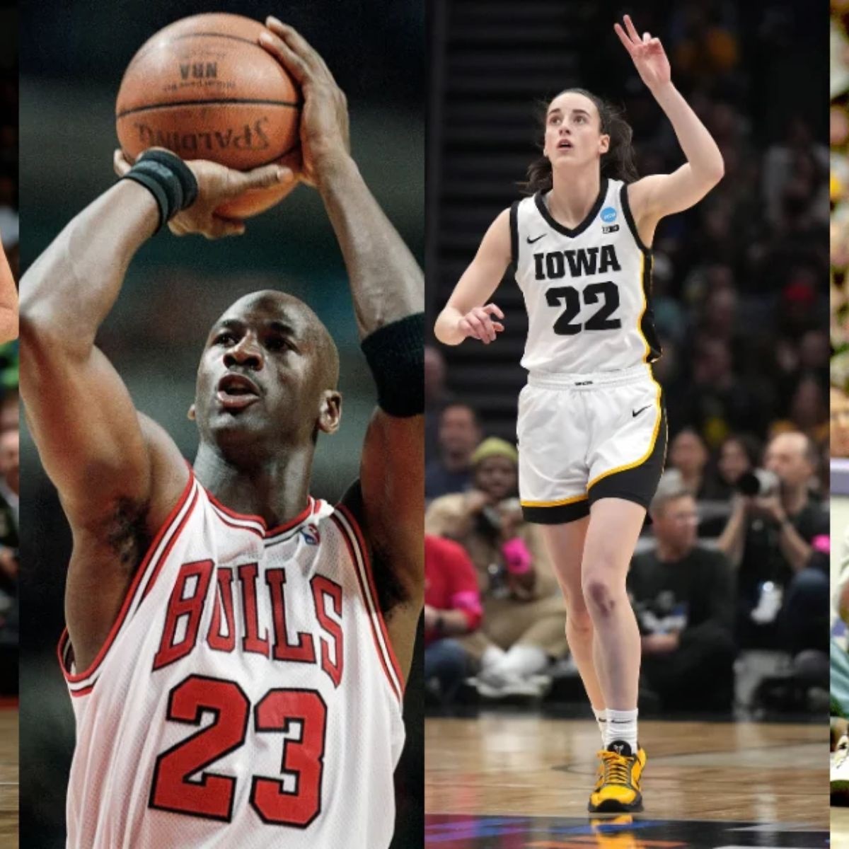 Michael Jordan vs Caitlin Clark: College Stats Comparison Between NBA ...