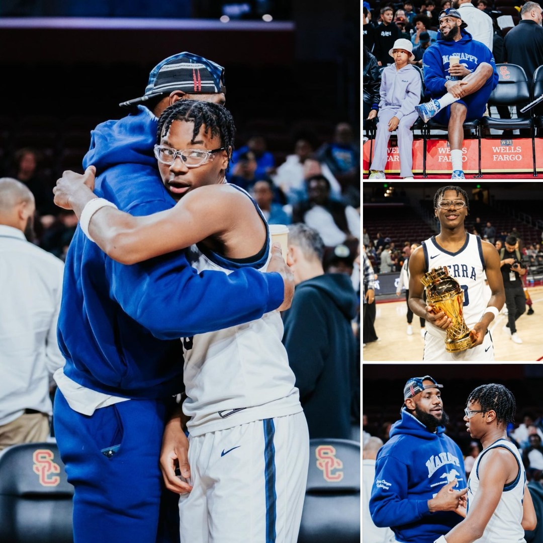 Bryce James Brings Pride to His Father with Sierra Canyon’s Victory ...