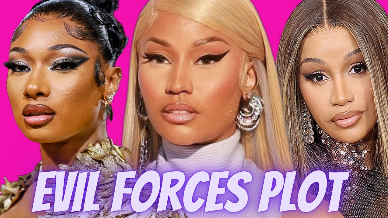 Nicki Minaj Ganged By Evil Entities Sent By Megan & Cardi to Destroy ...