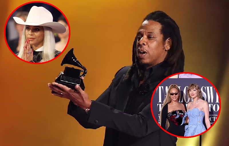 Jay-Z calls out the Grammys for never awarding his wife Album Of The Year while Taylor Swift has ...