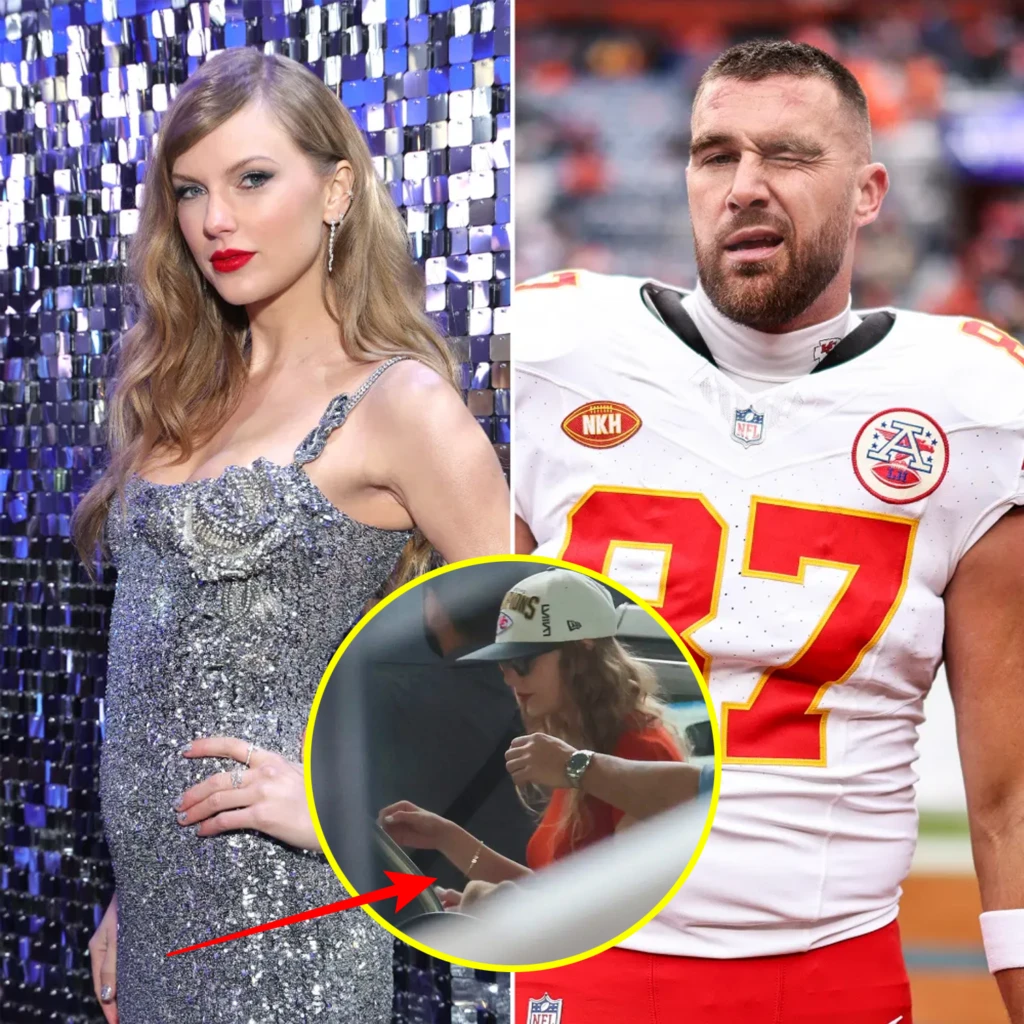 Taylor Swift Wears Chiefs Super Bowl Hat and Bracelet Gifted to Her by Travis Kelce as She Jets ...