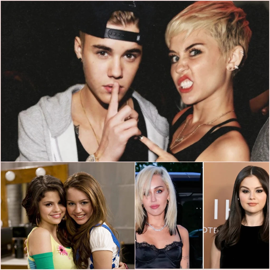 Trouble: The war between witches Miley Cyrus and Justin Bieber over ...