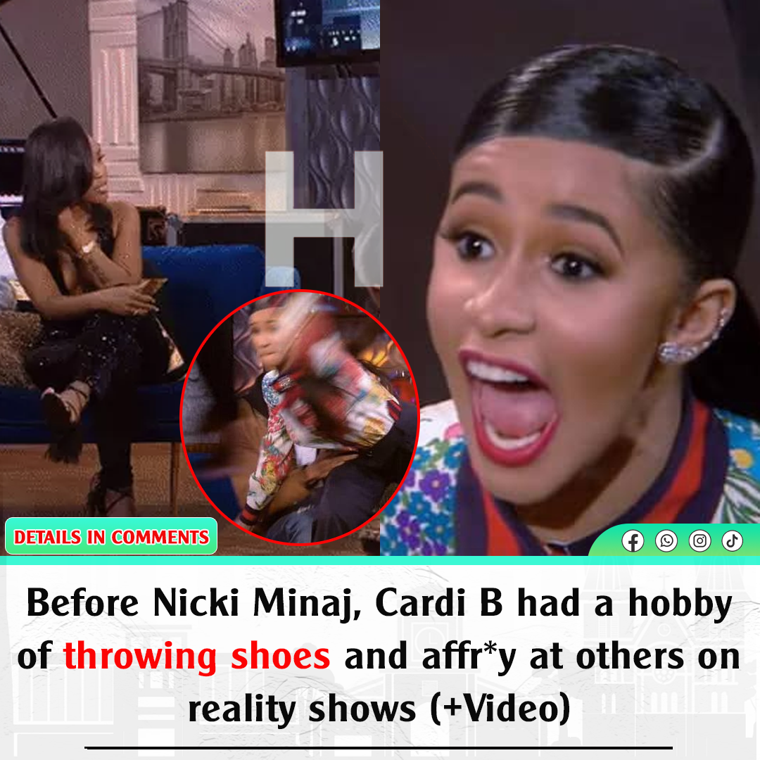 Before Nicki Minaj, Cardi B had a hobby of throwing shoes and affr*y at ...