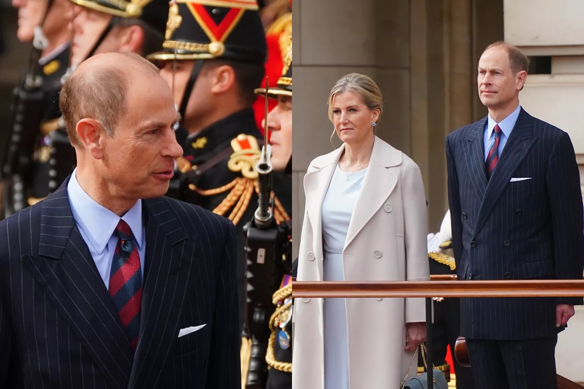 Breaking News:Fans Blast Prince Edward and Sophie Stand in for King ...