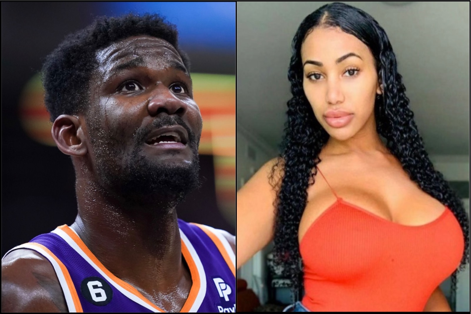 Fans are going crazy after Suns DeAndre Ayton was caught shirtless while... for adult film star ...