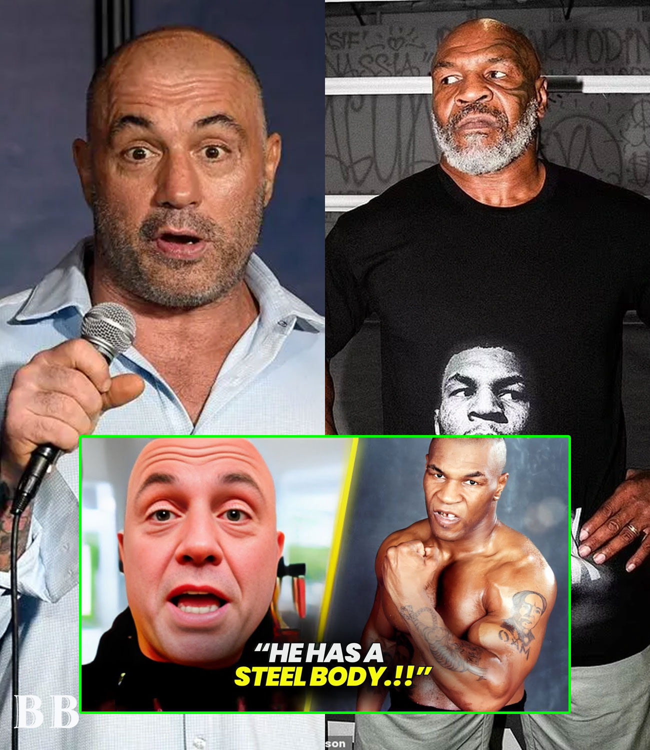 "HE'S A MACHINE!" Joe Rogan RESPOND To Mike Tyson NEW Training VIDEO At ...