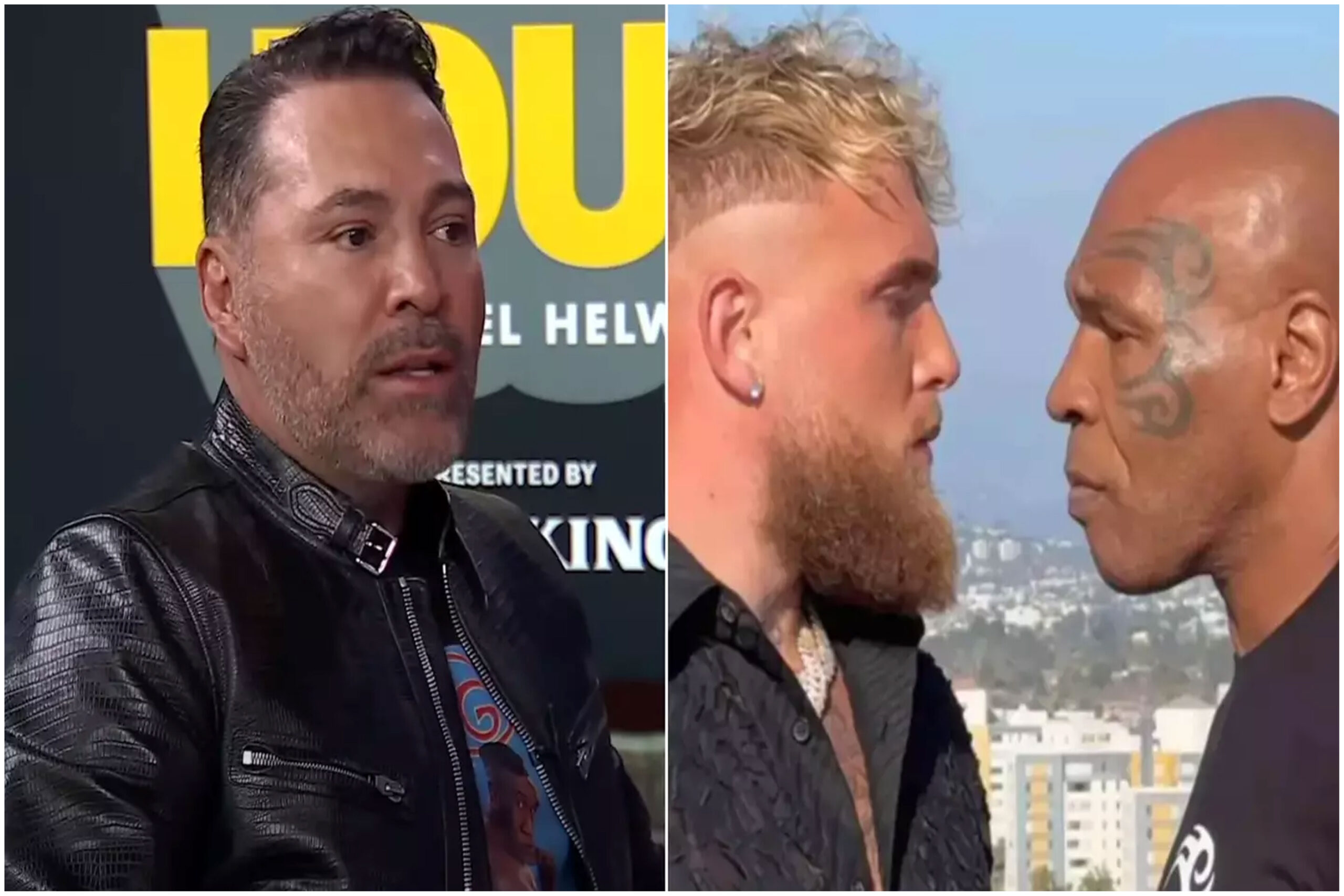 Boxing legend Oscar De La Hoya holds nothing back when asked about Mike Tyson vs Jake Paul - News