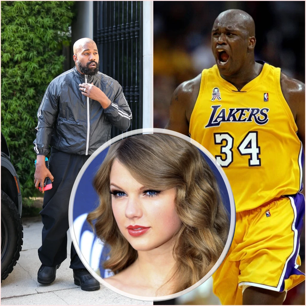 How wonderful! NBA legend Shaquille O'Neal DEFENDS Taylᴏr Swift and tells Kanye West to 'stop ...