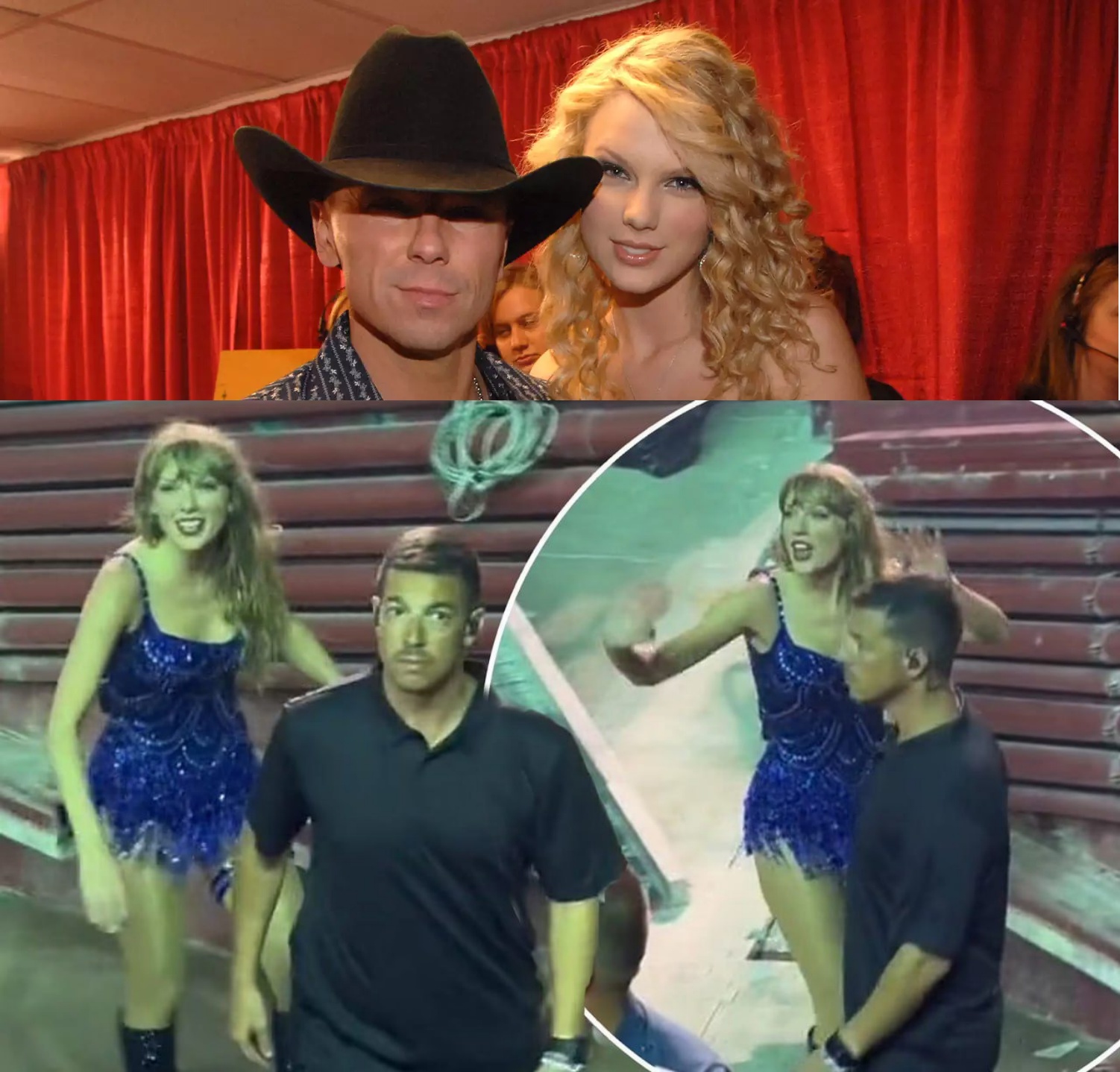 Taylor Swift's bodyguard was praised by fans for protecting the singer ...