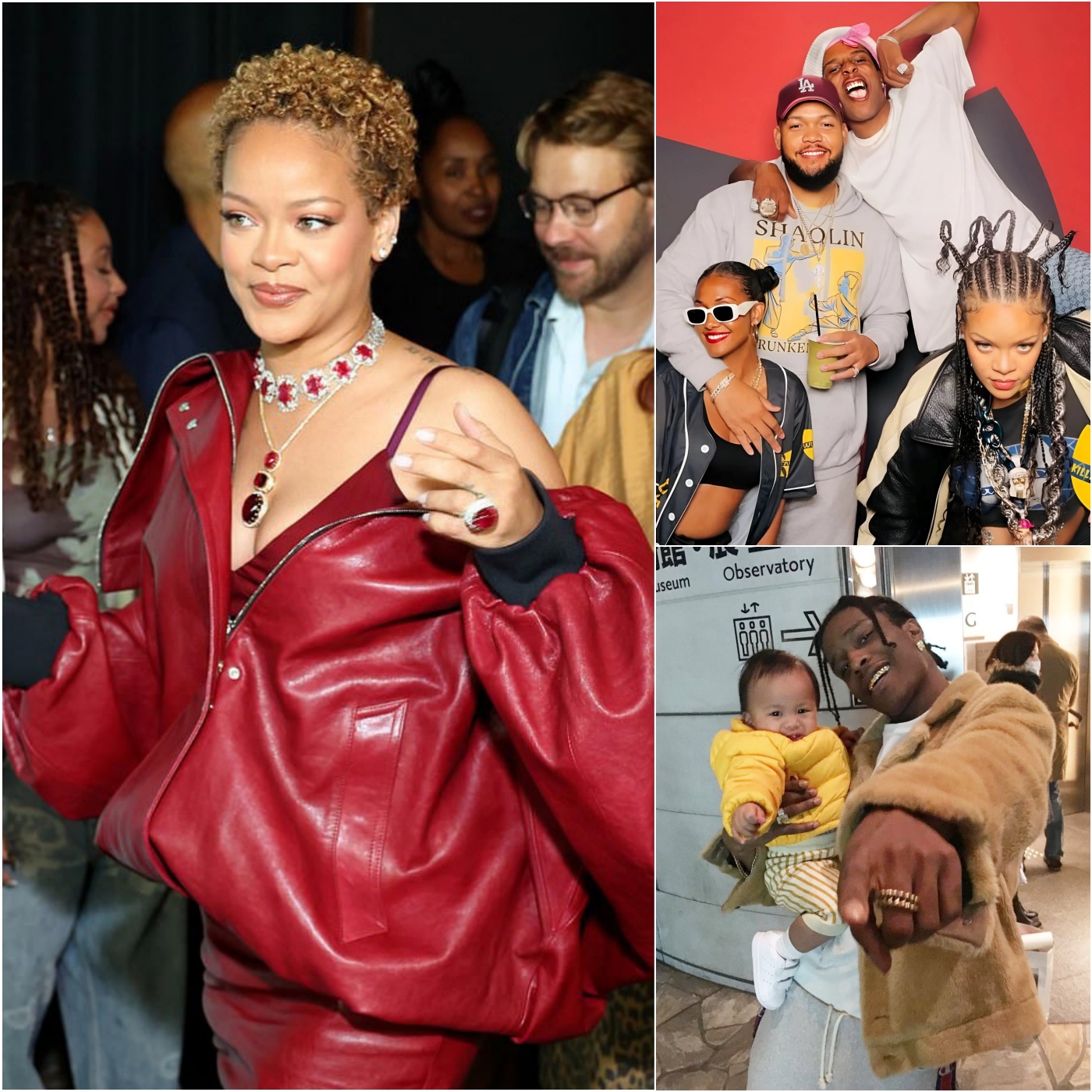 Rihanna Reveals That Her Eldest Son, Rza, Often Prefers To Cling To His ...