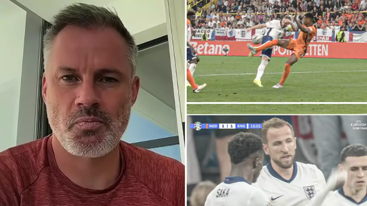 Jamie Carragher’s immediate reaction to England penalty decision has got everybody talking (an ...