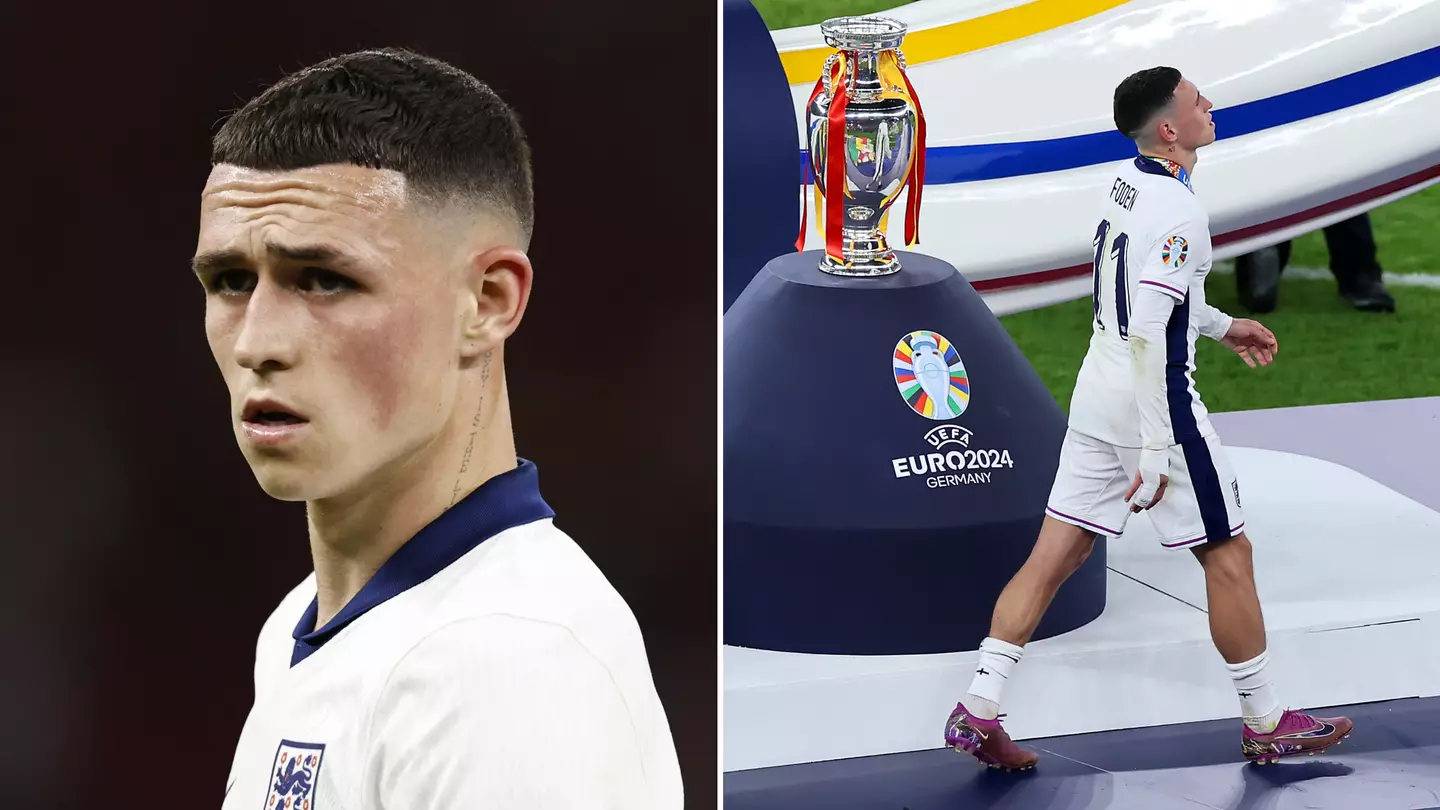 Phil Foden's stats from England defeat to Spain genuinely look like a ...