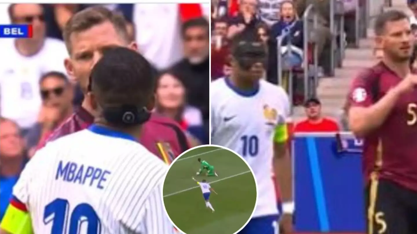 Fans notice what Kylian Mbappe did to Jan Vertonghen after France goal ...