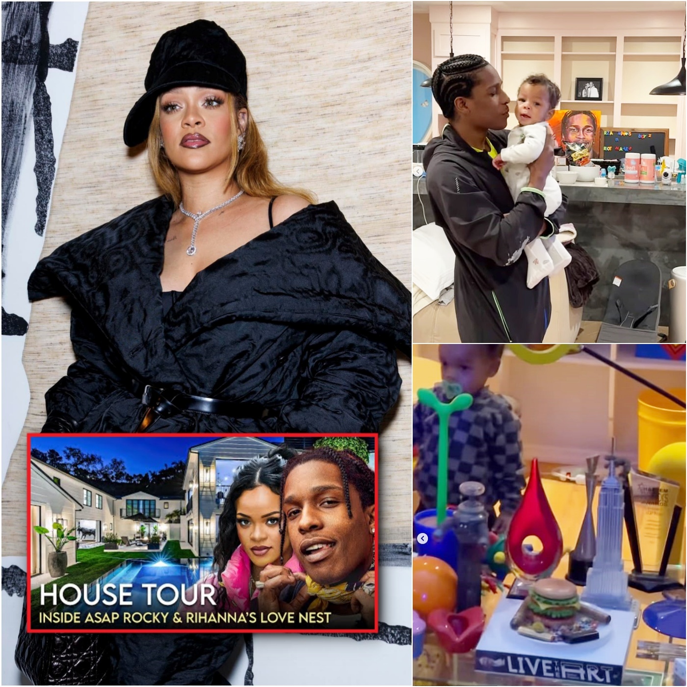Inside Rihanna And A$ap Rocky’s $14M Child-friendly Mansion, A Glimpse ...