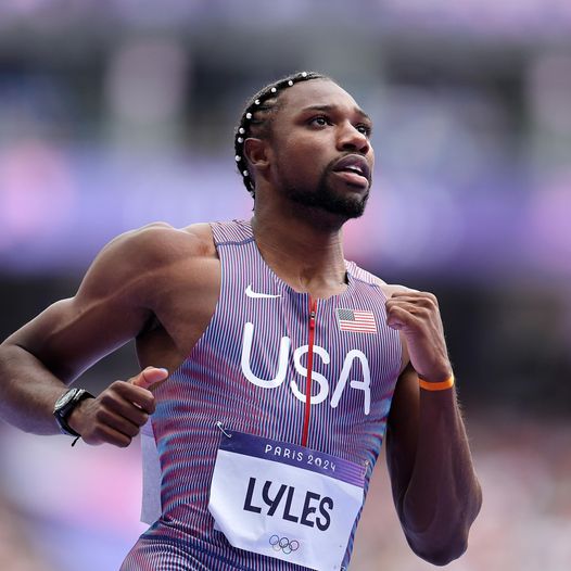 Noah Lyles wins gold in 100 meters at Paris Olympics to become fastest ...