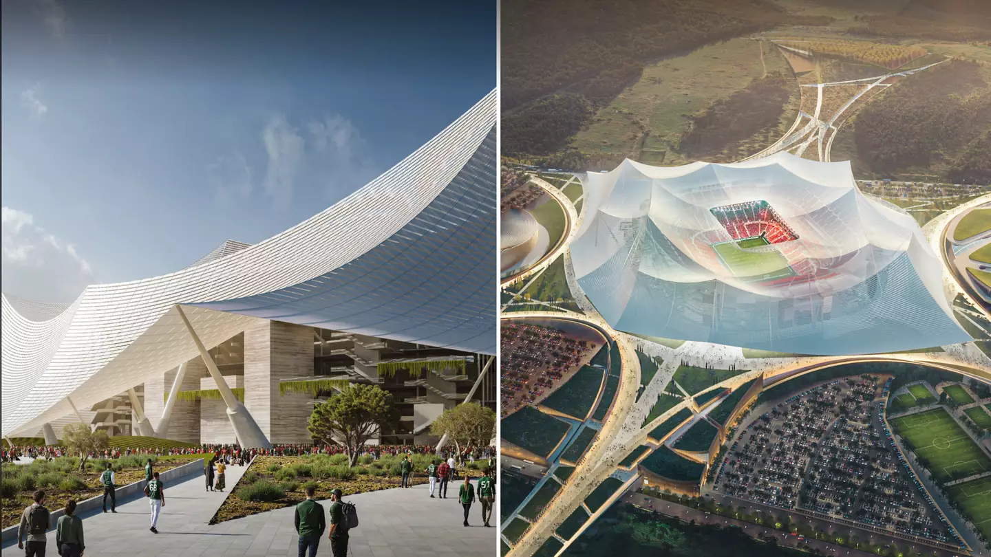 First images of planned 'world's biggest football stadium' emerge and ...