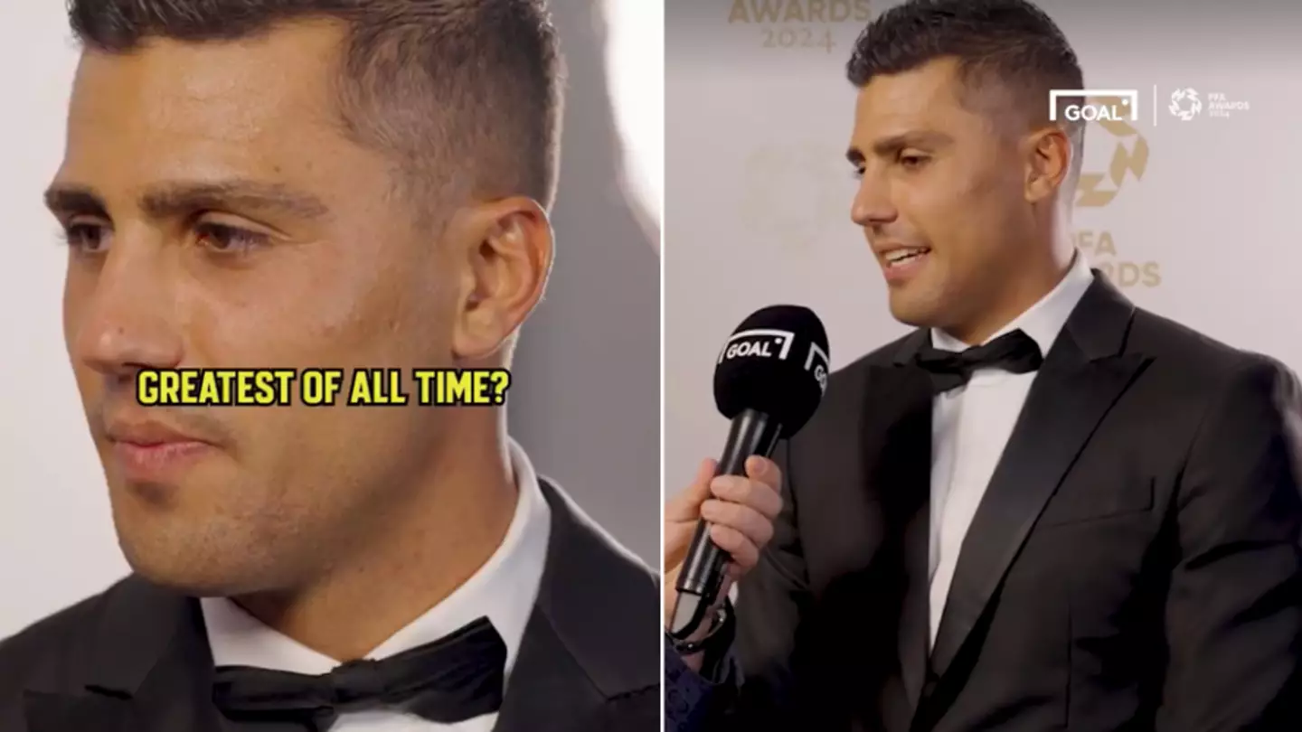 Rodri snubs Lionel Messi and Cristiano Ronaldo when naming his shock ...