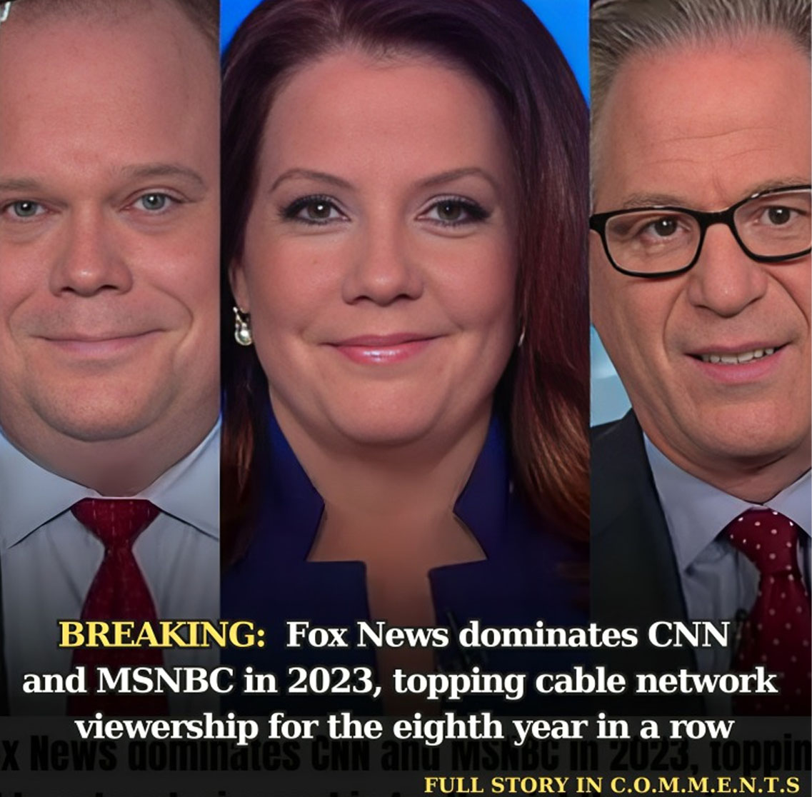 Fox News Channel continues its domination over CNN and MSNBC in 2023 ...