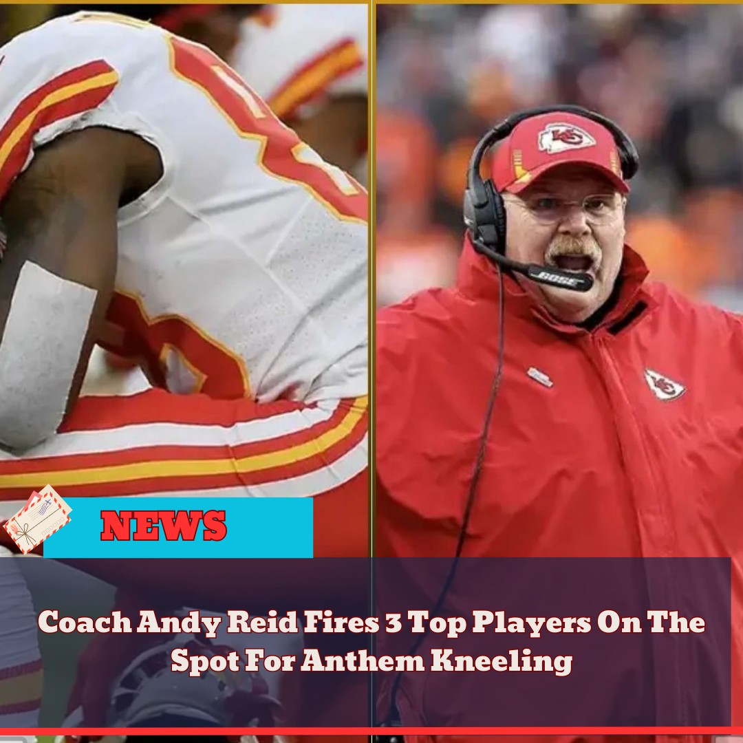 PATRIOTISM: Coach Andy Reid Fires 3 Top Players On The Spot For Anthem ...
