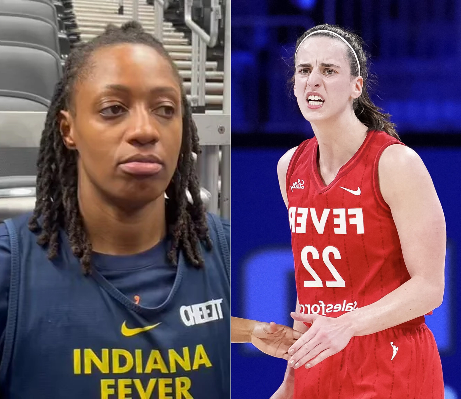 SHOCK: Kelsey Mitchell's act towards Erica Wheeler of the Indiana Fever ...