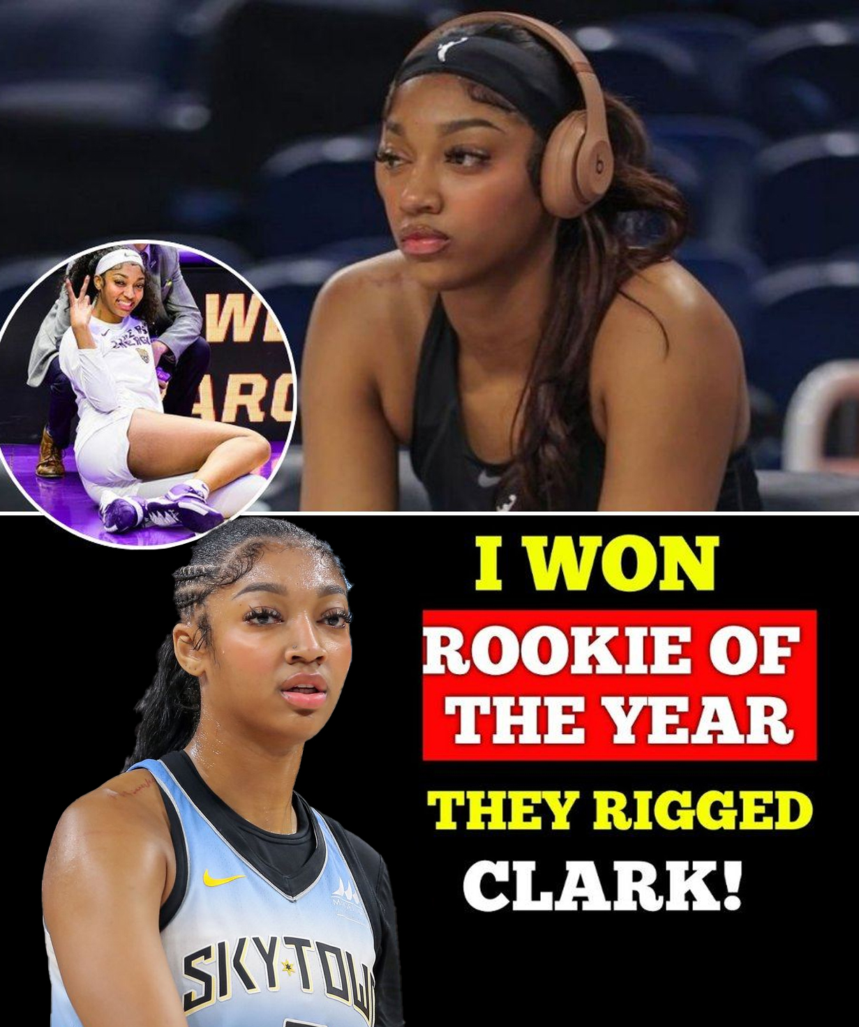 Angel Reese’s Cryptic Post Sparks Buzz Amid Caitlyn Clark’s Rookie of the Year (nuna) - News